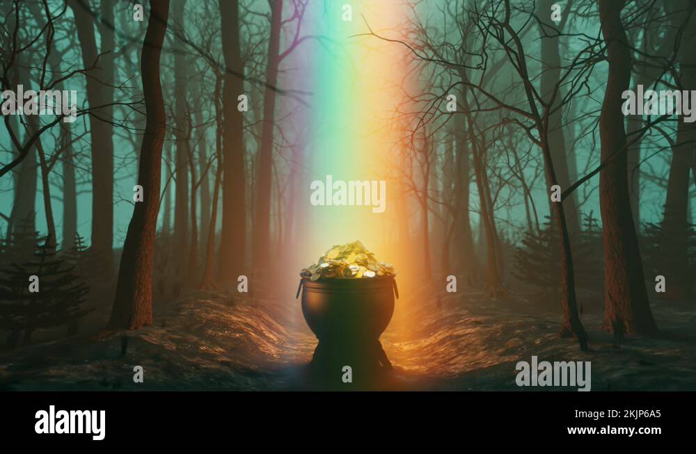 Pot of gold end of rainbow Stock Videos & Footage - HD and 4K Video ...