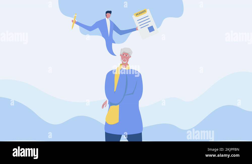 Thinking man cartoon 2d Stock Videos & Footage - HD and 4K Video Clips ...