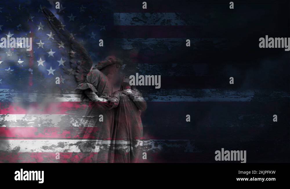 American flag angel wings Stock Videos & Footage - HD and 4K Video ...