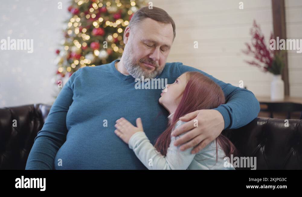 Adult daughter hugging father Stock Videos & Footage - HD and 4K Video Clips - Alamy