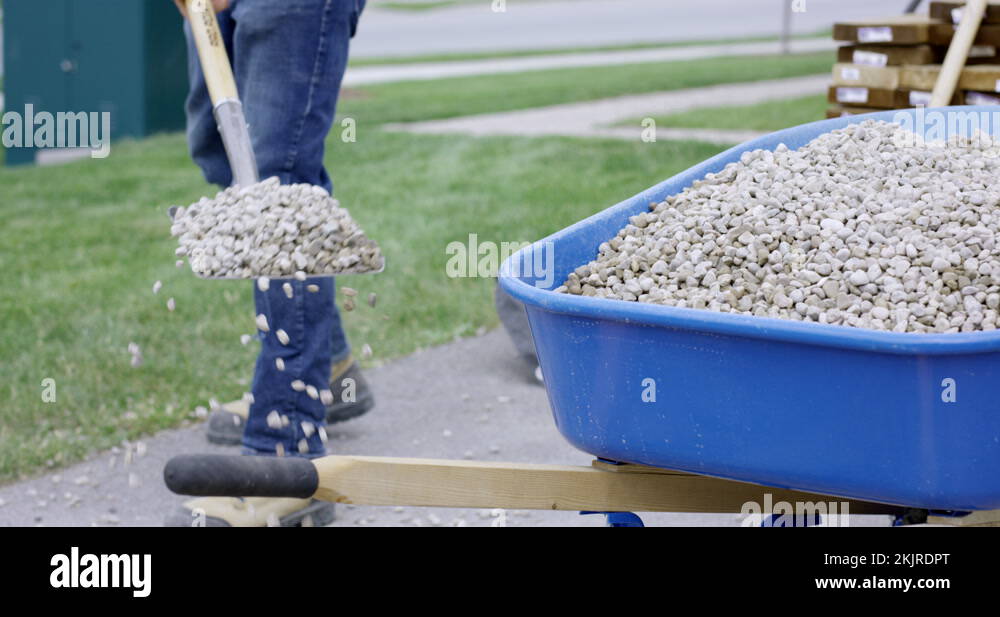 Wheelbarrow with gravel Stock Videos & Footage - HD and 4K Video Clips ...