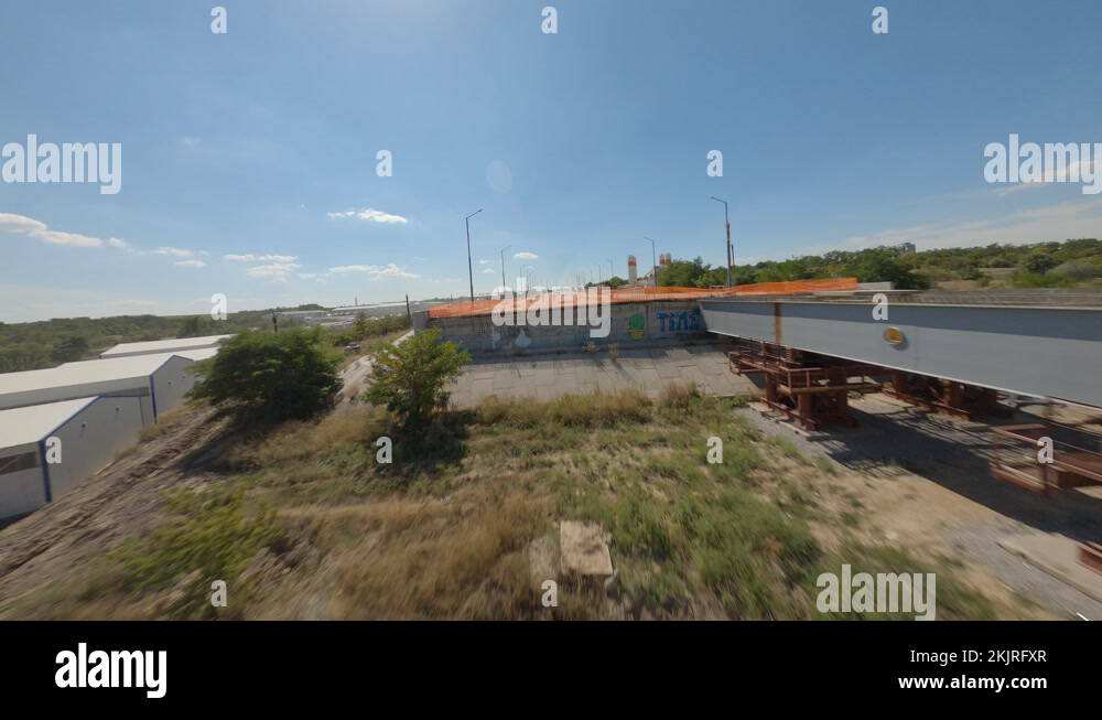 Utility poles and generators on power station Stock Video Footage - Alamy
