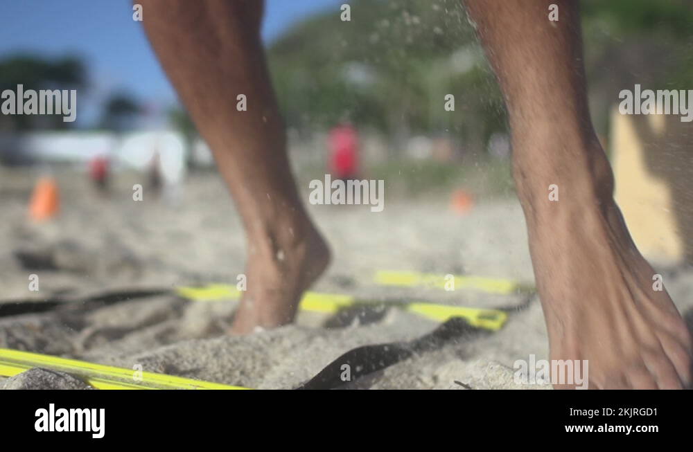 Man on ladder beach Stock Videos & Footage - HD and 4K Video Clips - Alamy