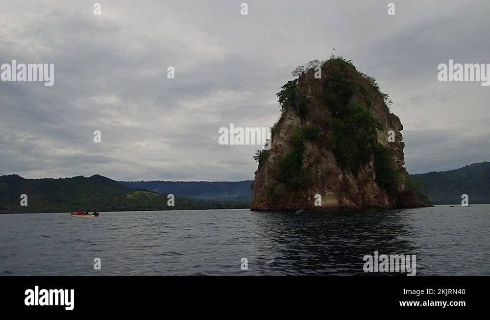 Papua New Guinea The Beehives rocks in Rabaul Simpson Harbour PNG Stock ...