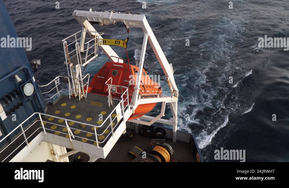 Vessel orange lifeboat Stock Videos & Footage - HD and 4K Video Clips ...