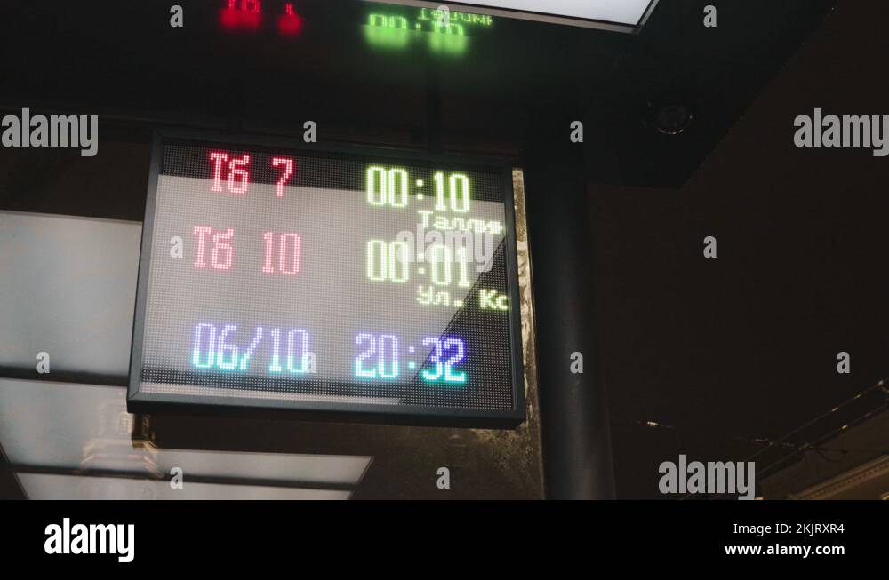 Electronic schedule Stock Videos & Footage - HD and 4K Video Clips - Alamy