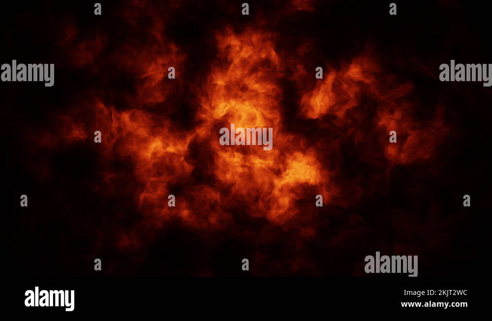 Abstract Full Frame Fire Cloud Background Loop Stock Video Footage - Alamy