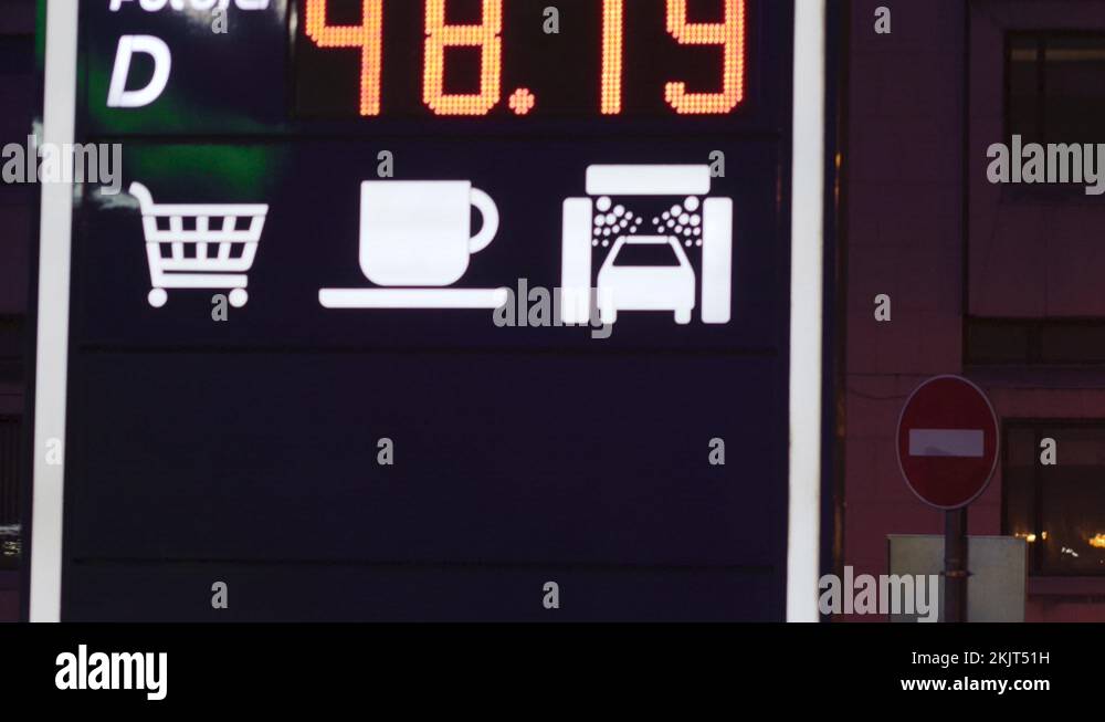 Petrol station signs Stock Videos & Footage - HD and 4K Video Clips - Alamy