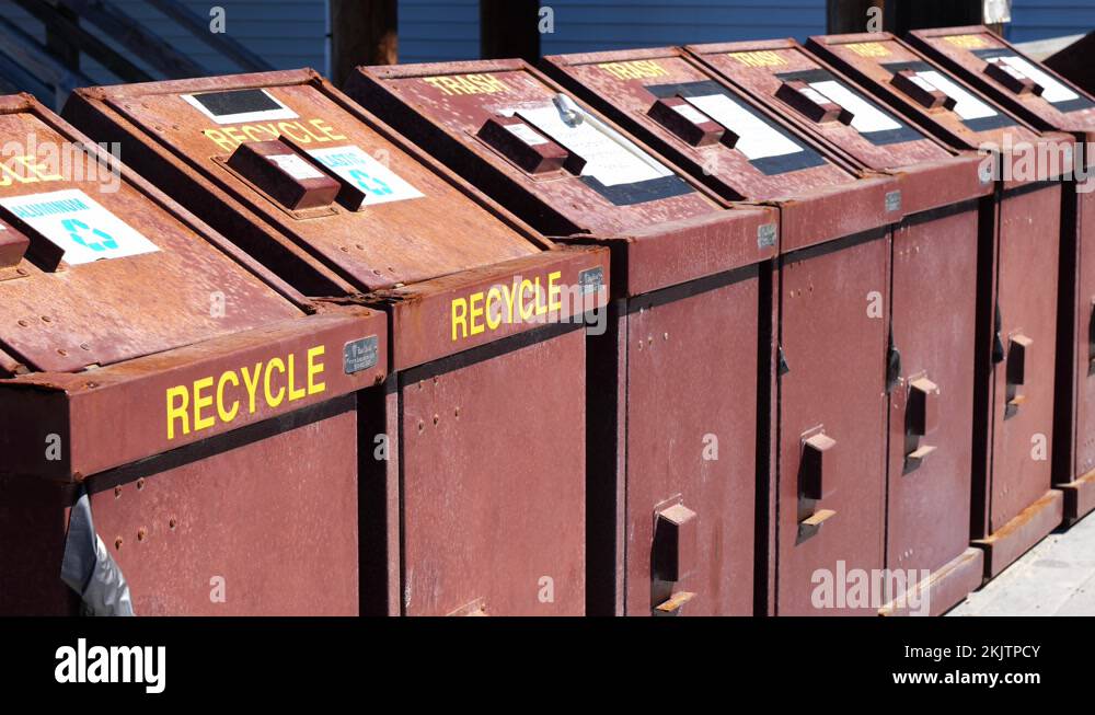 Trash storage bins Stock Videos & Footage - HD and 4K Video Clips - Alamy