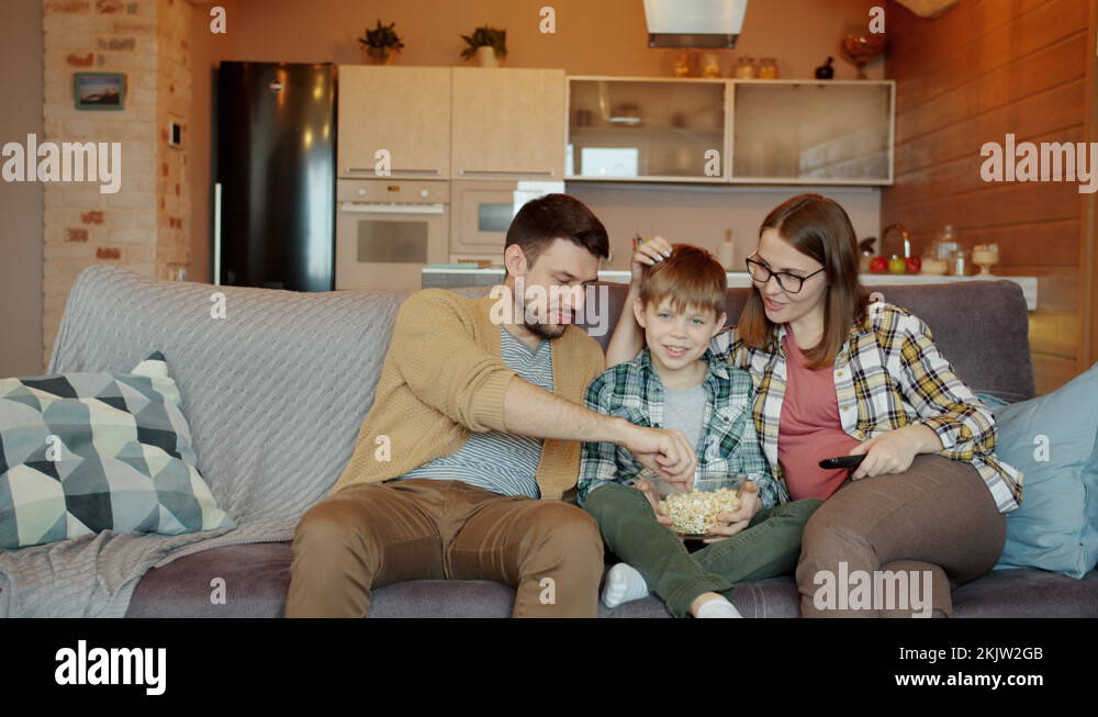 Father daughter watching tv from Stock Videos & Footage - HD and 4K ...