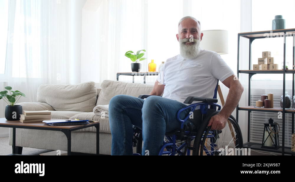 Disabled old man Stock Videos & Footage - HD and 4K Video Clips - Alamy