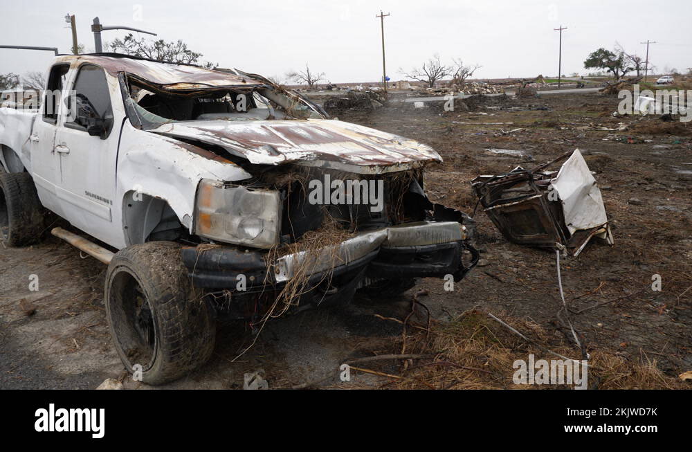 Hurricane Laura Damage in Cameron, Louisiana Aftermath of the 2020 ...