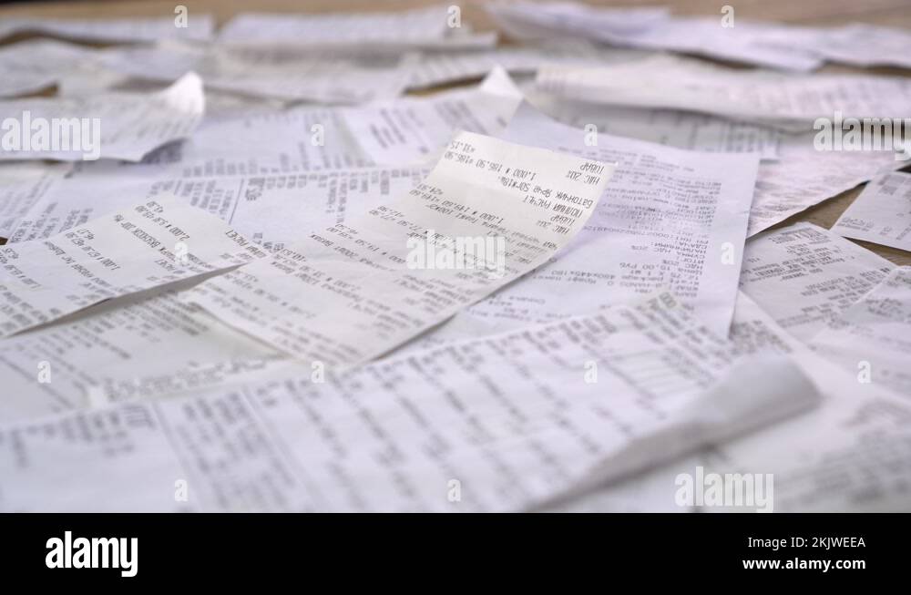 Purchase receipts Stock Videos & Footage - HD and 4K Video Clips - Alamy