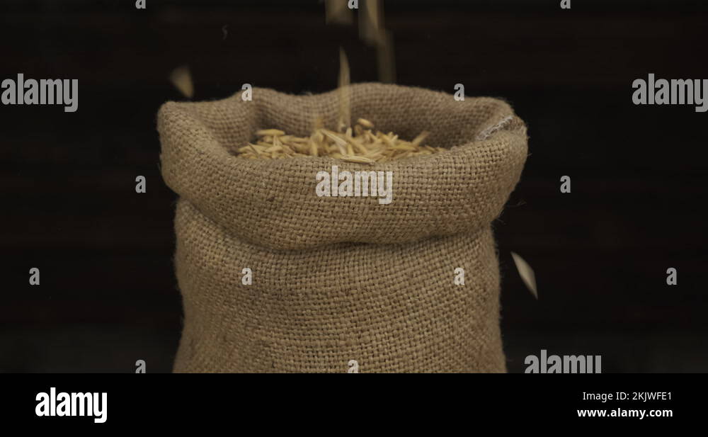 Oat grains sack Stock Videos & Footage - HD and 4K Video Clips - Alamy