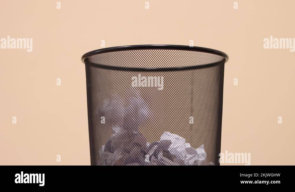 Bin full of crumpled paper Stock Videos & Footage - HD and 4K Video ...