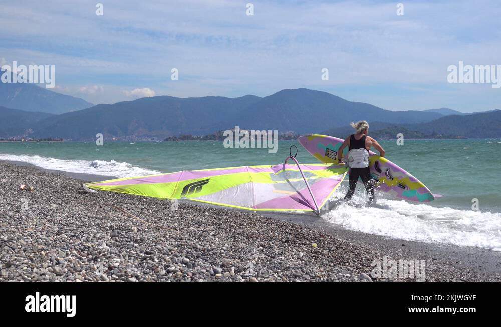 Windsurfing windsurfer sailboard Stock Videos & Footage - HD and 4K ...