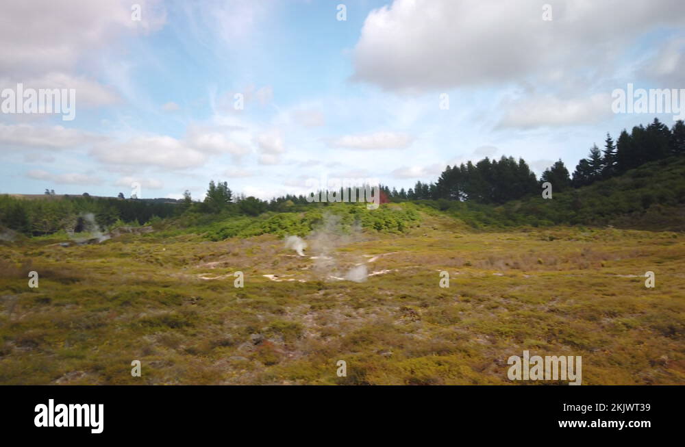 Crater Fumarole at Craters of the Moon,Taupo,North New Zealand Stock ...
