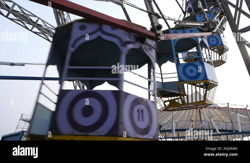 Traditional wooden roller coaster Stock Videos & Footage - HD and 4K ...