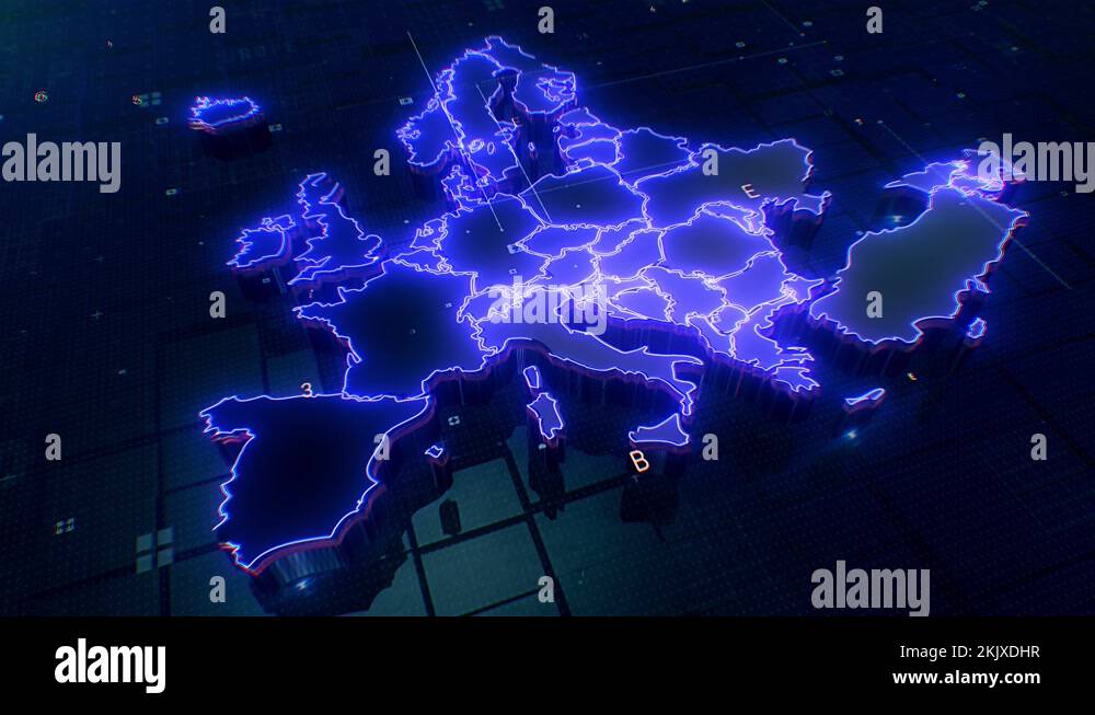 Europemap Stock Videos & Footage - HD and 4K Video Clips - Alamy