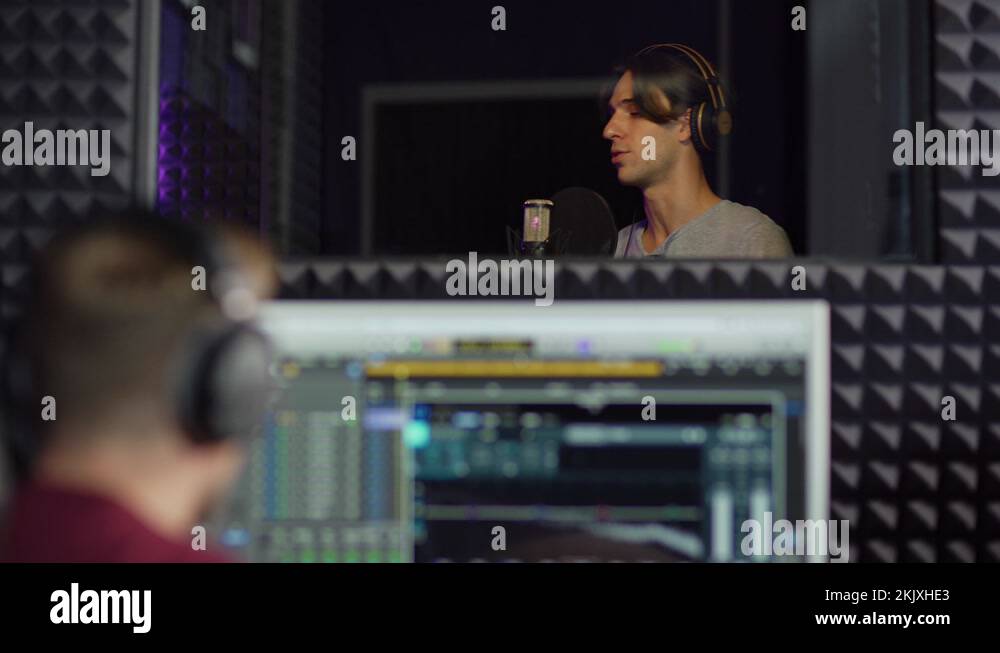 Sound recording studio booth Stock Videos & Footage - HD and 4K Video ...