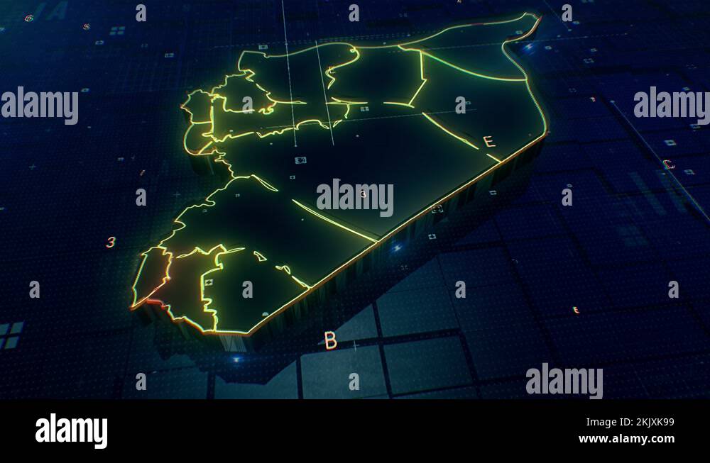 Syrian map Stock Videos & Footage - HD and 4K Video Clips - Alamy