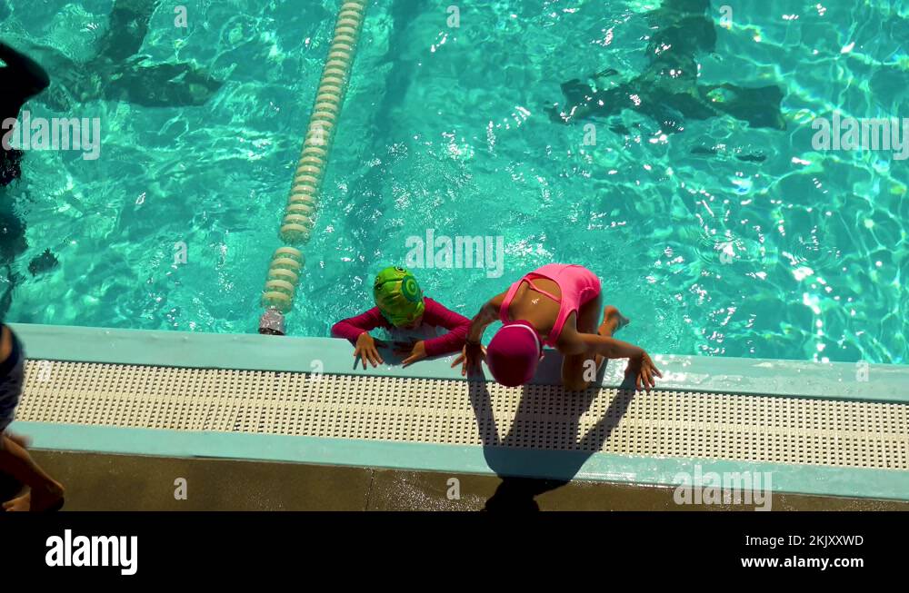 Climbing out of swimming pool Stock Videos & Footage - HD and 4K Video ...