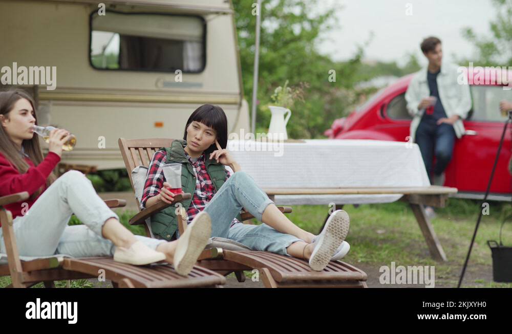 Female caravan Stock Videos & Footage - HD and 4K Video Clips - Alamy