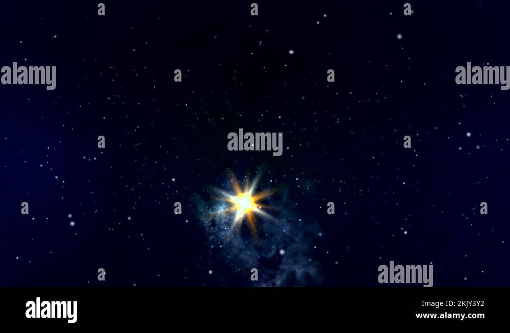Evolution of star. Deep space Stock Video Footage - Alamy
