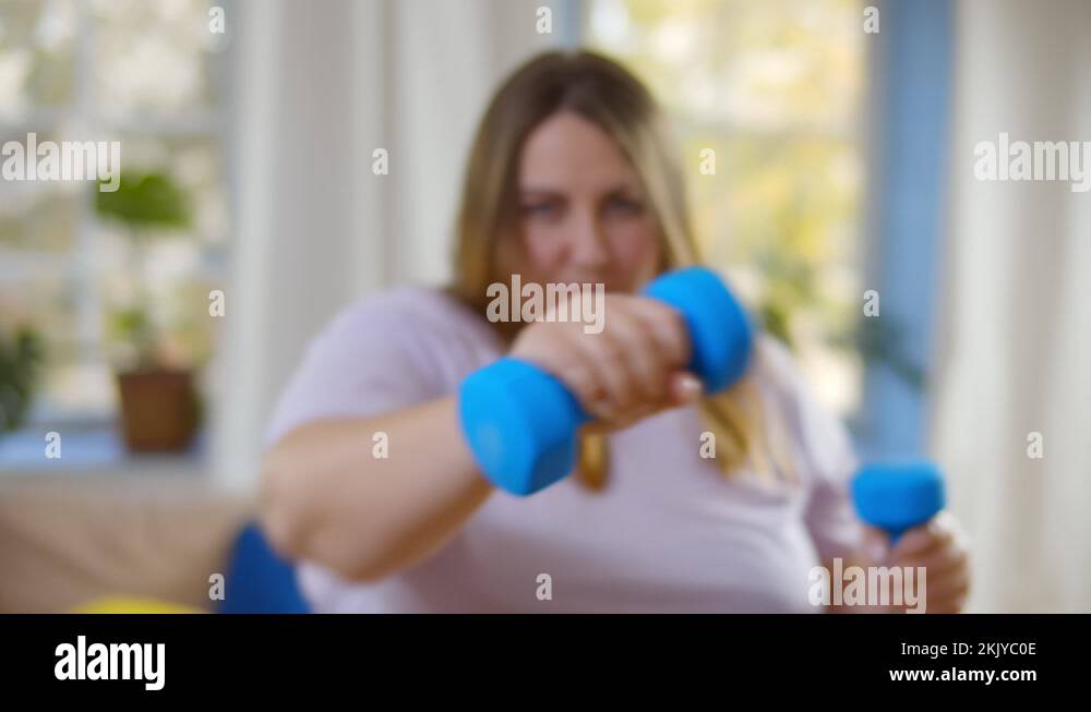 Woman body fat looking at camera Stock Videos & Footage - HD and 4K ...