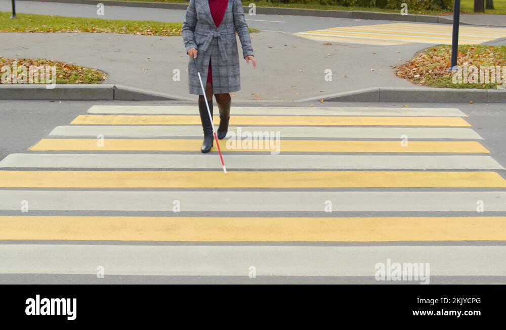 Disabled person crossing road Stock Videos & Footage - HD and 4K Video ...