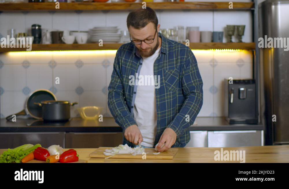 Crying while chopping an onion Stock Videos & Footage - HD and 4K Video ...