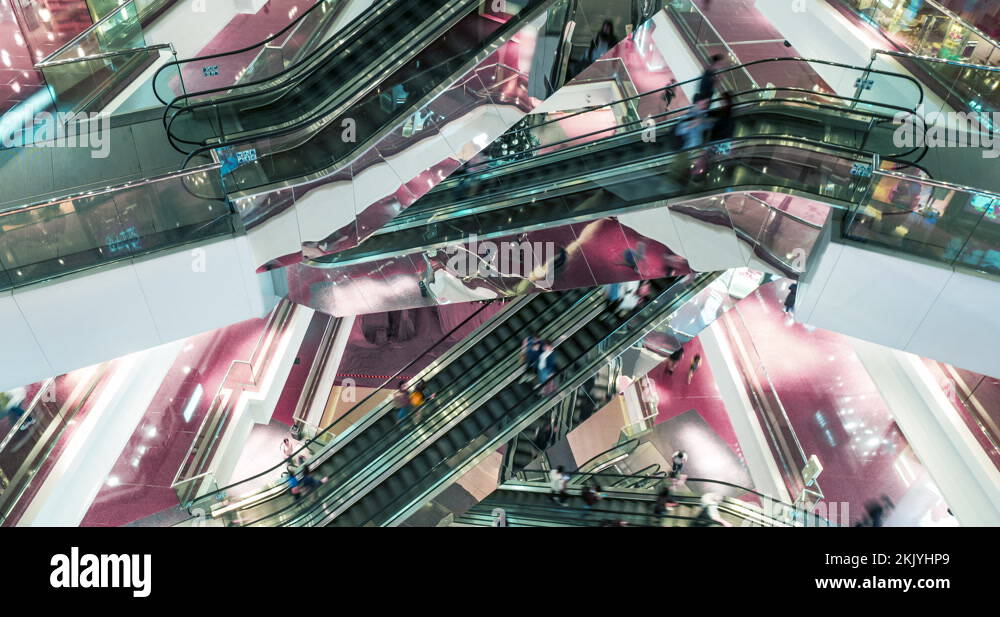 Shopping mall escalators in Stock Videos & Footage - HD and 4K Video Clips - Alamy
