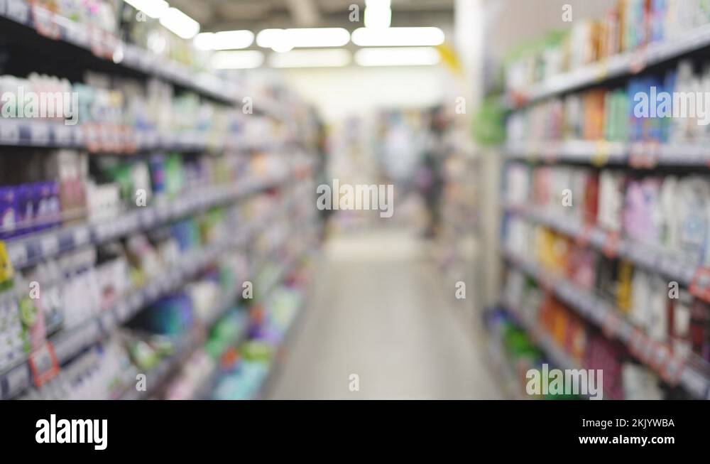 Side view supermarket shelves Stock Videos & Footage - HD and 4K Video ...