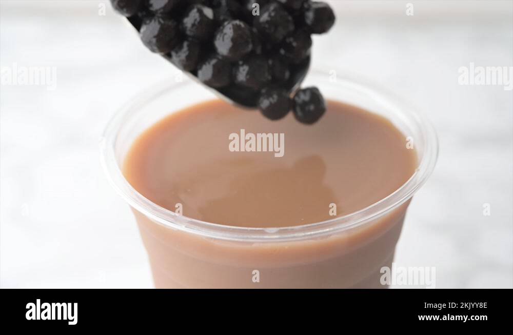 Tapioca pearls snack Stock Videos & Footage - HD and 4K Video Clips - Alamy