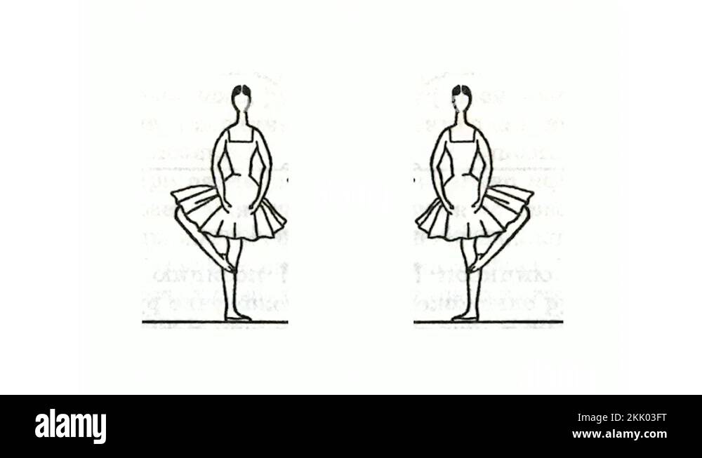 Ballet pose outline Stock Videos & Footage - HD and 4K Video Clips - Alamy