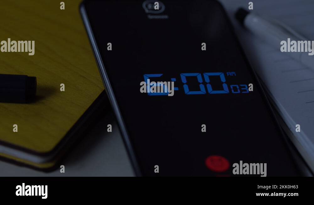 6 am alarm clock Stock Videos & Footage - HD and 4K Video Clips - Alamy