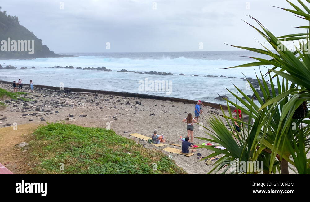 Reunion island beach tourist Stock Videos & Footage - HD and 4K Video ...