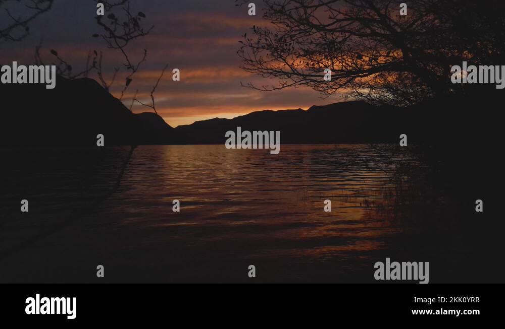 Beautiful moody lake scene Stock Videos & Footage - HD and 4K Video ...