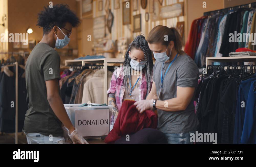 Donating old clothes Stock Videos & Footage - HD and 4K Video Clips - Alamy