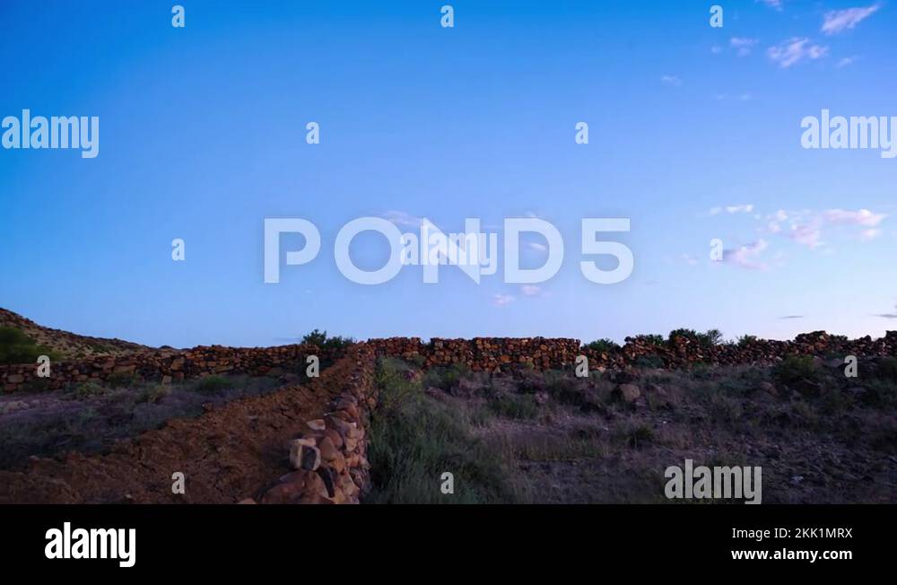 Linear timelapse at nightfall from dusk into the night with the Milky ...