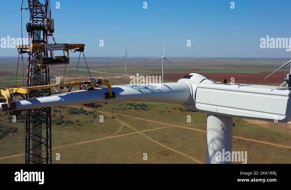 High altitude wind turbine Stock Videos & Footage - HD and 4K Video ...