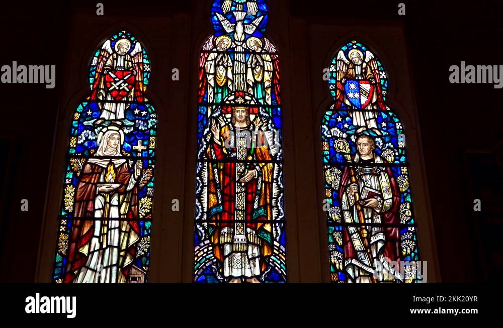 Stained glass window holy grail Stock Videos & Footage - HD and 4K ...