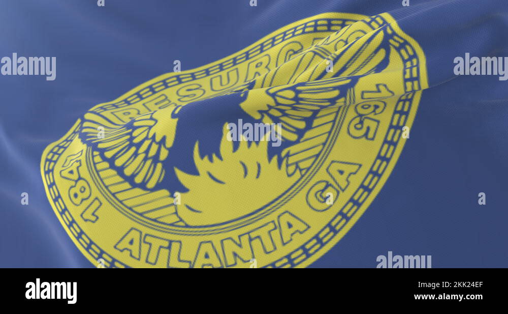 Atlanta city flag Stock Videos & Footage - HD and 4K Video Clips - Alamy