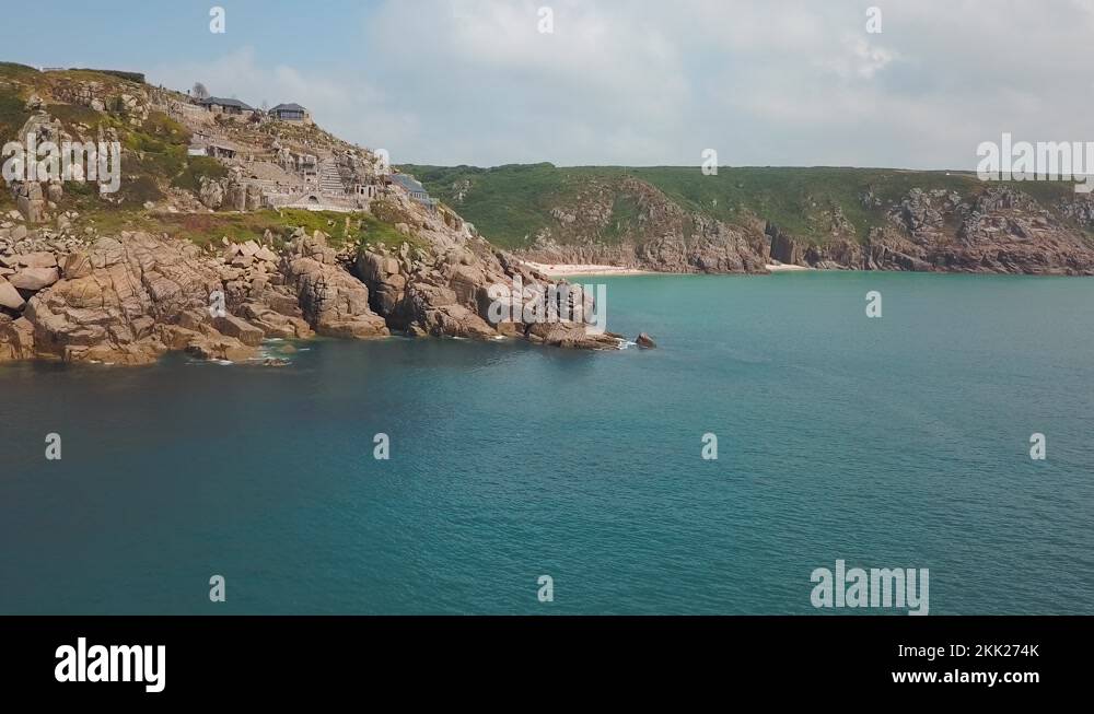 Cornwall coast uk clifftop Stock Videos & Footage - HD and 4K Video ...