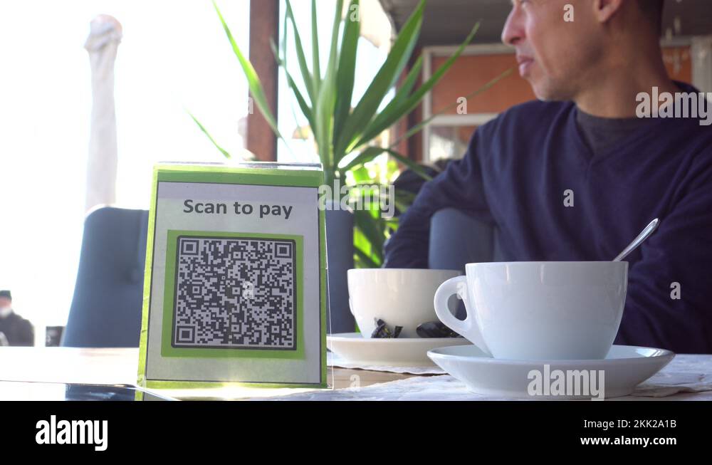 QR Code Payment. Mobile Payments For Restaurants using QR code scanning ...