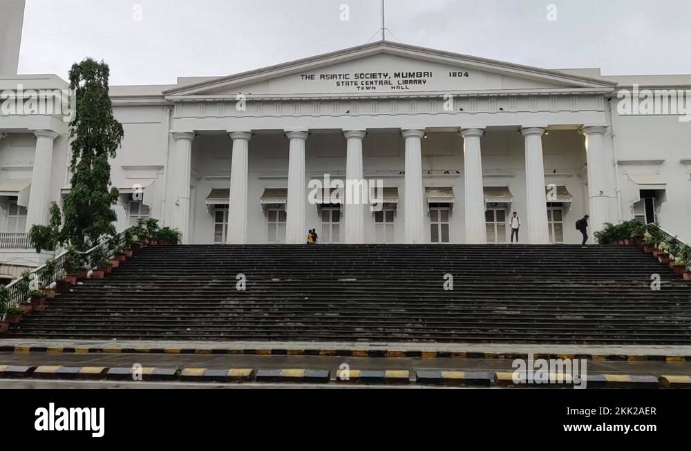 Hyper lapse of the Asiatic Library Society of Mumbai. It is one of the ...