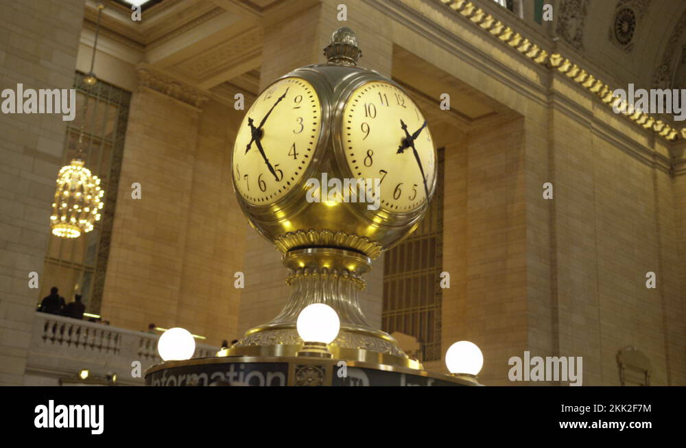 Central clock grand central station Stock Videos & Footage - HD and 4K ...