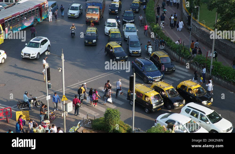 Pedestrian intersection in india Stock Videos & Footage - HD and 4K ...