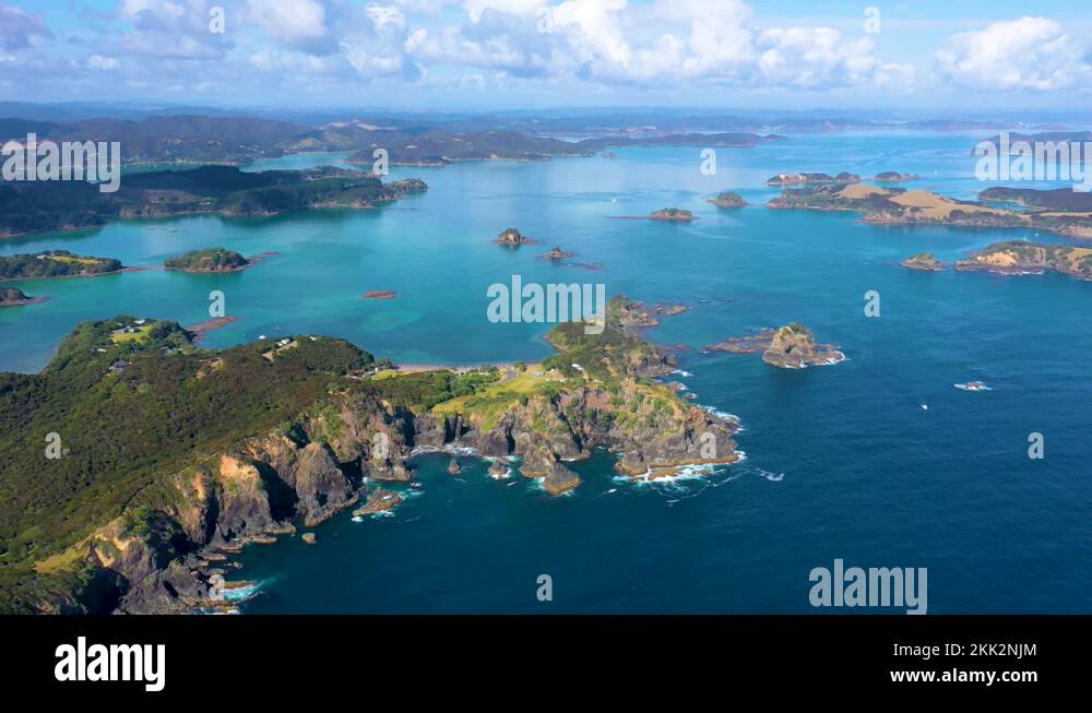 Bay islands new zealand bay of islands new zealand Stock Videos ...