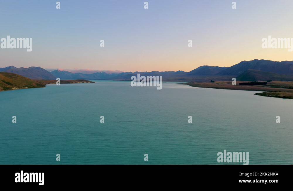 Mountain view at sunrise in new zealand Stock Videos & Footage - HD and ...